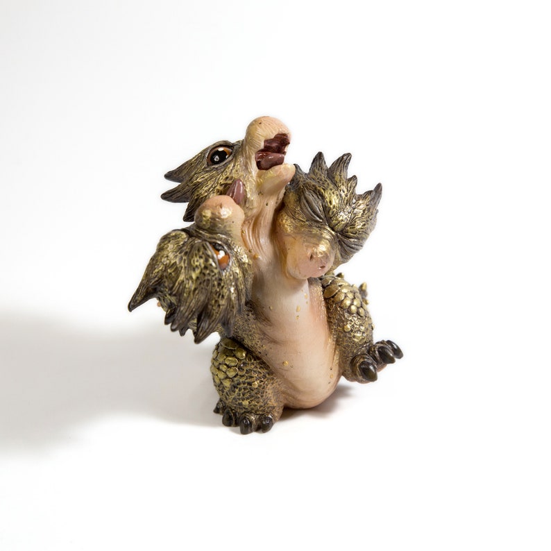 King Ghidorah Baby Resin Sculpture 3,74" (9,5cm) - Etsy