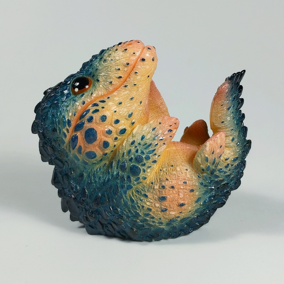 Baby Mosasaurus Resin Sculpture 3,15" (8cm) - Etsy