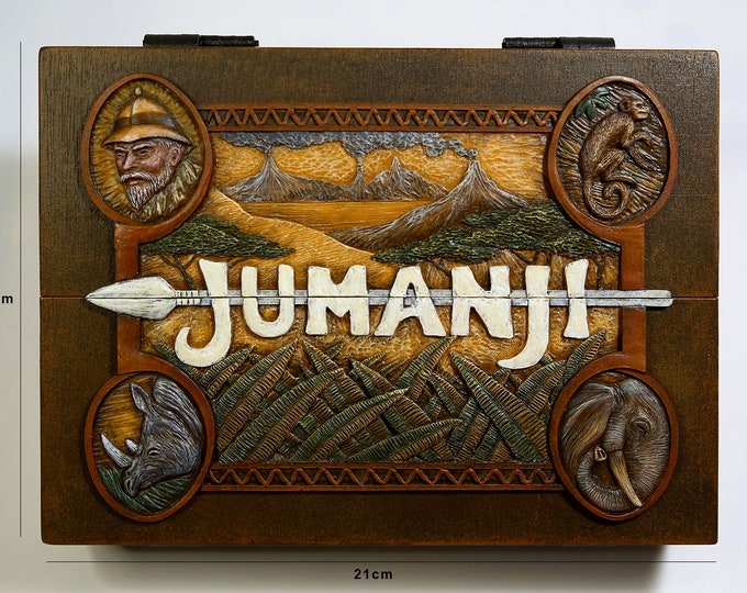 Deluxe Jumanji Board Game Collector Edition With Video Riddles - Etsy