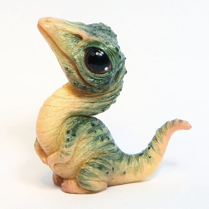 Baby Compy Resin Sculpture 2,16" (5,5cm) - Etsy