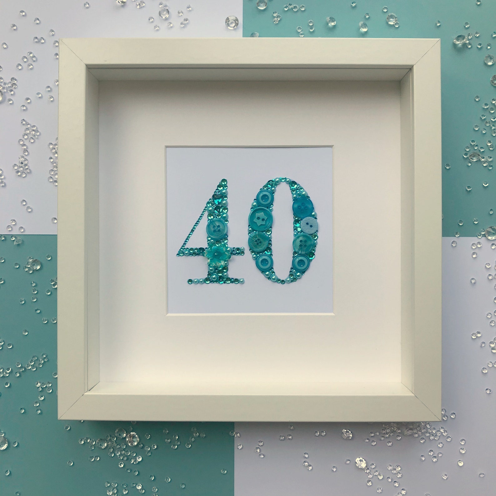 Personalised Number Gift for a Special Birthday, 30 and Fabulous, 18th ...