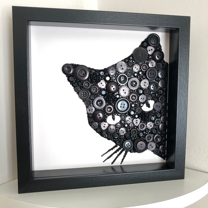 Button Wall Art - Etsy