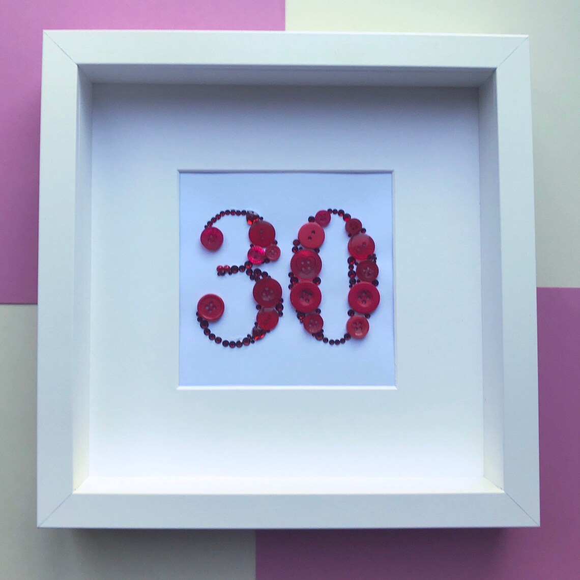 Personalised Number Gift for a Special Birthday, 30 and Fabulous, 18th ...