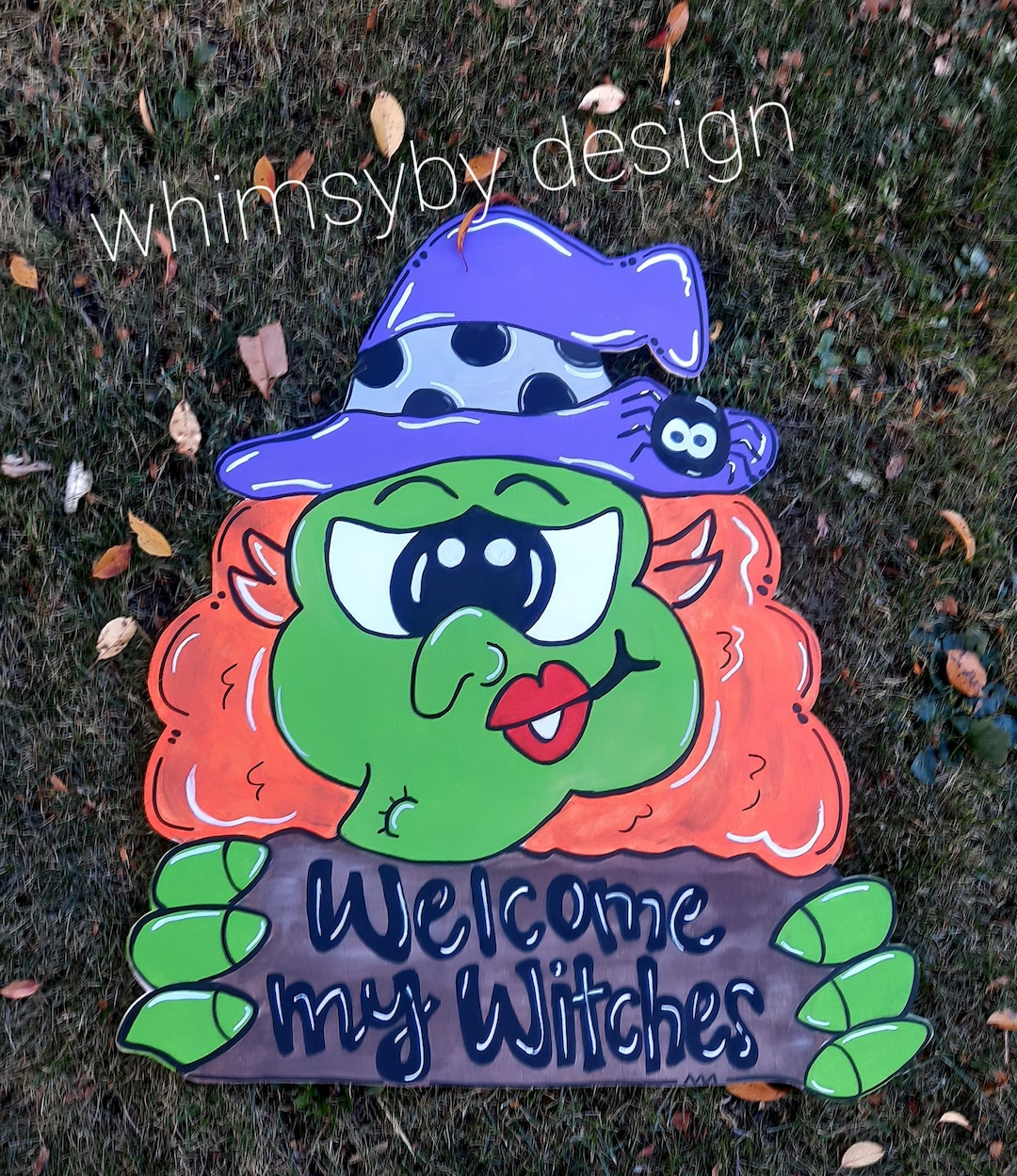 Witch Door Hanger | Halloween Witch Decor | Welcome Witches | Halloween ...
