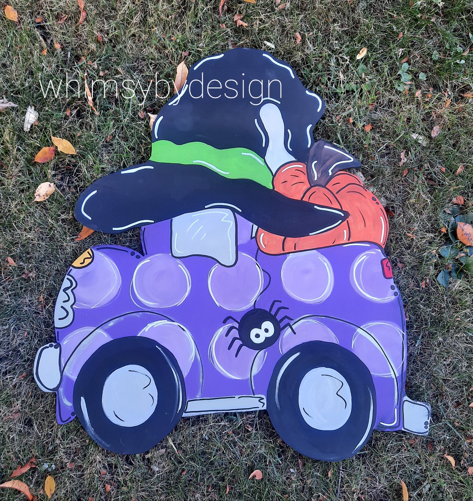 Halloween Spooky Witch Truck - Etsy