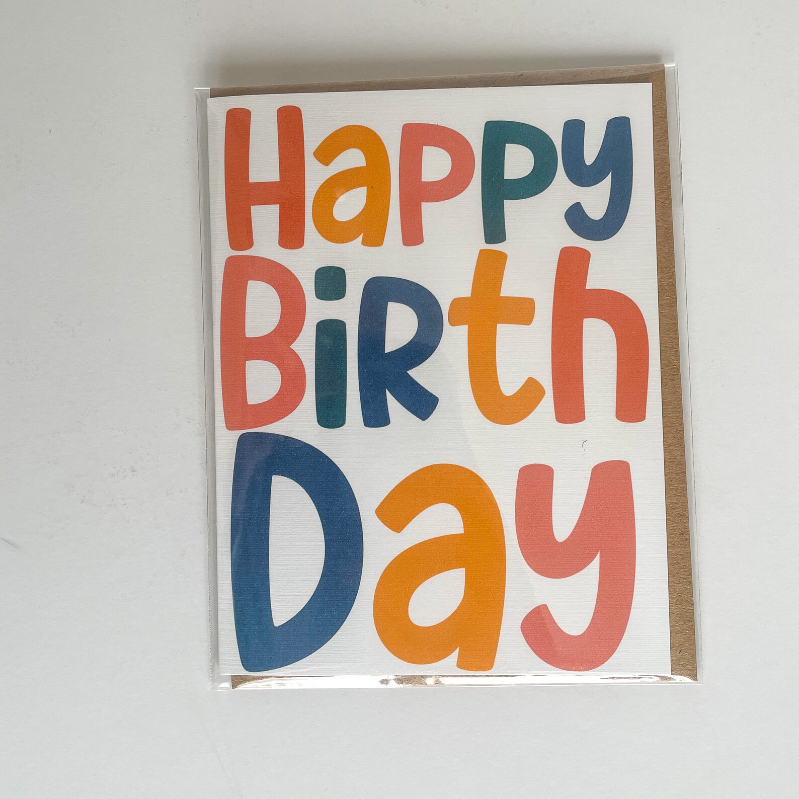 Happy Birthday - A2 Greeting Card - Blank Inside - Etsy
