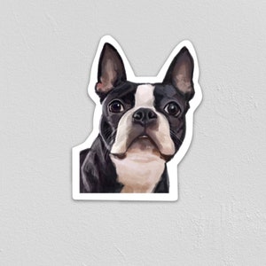 Boston Terrier Sticker Pack 27 Stickers Included Decal Sticker Boston ...