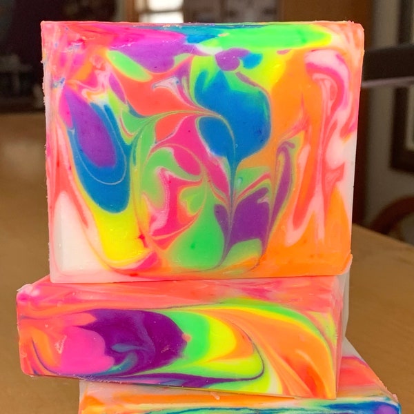 Neon Soap - Etsy