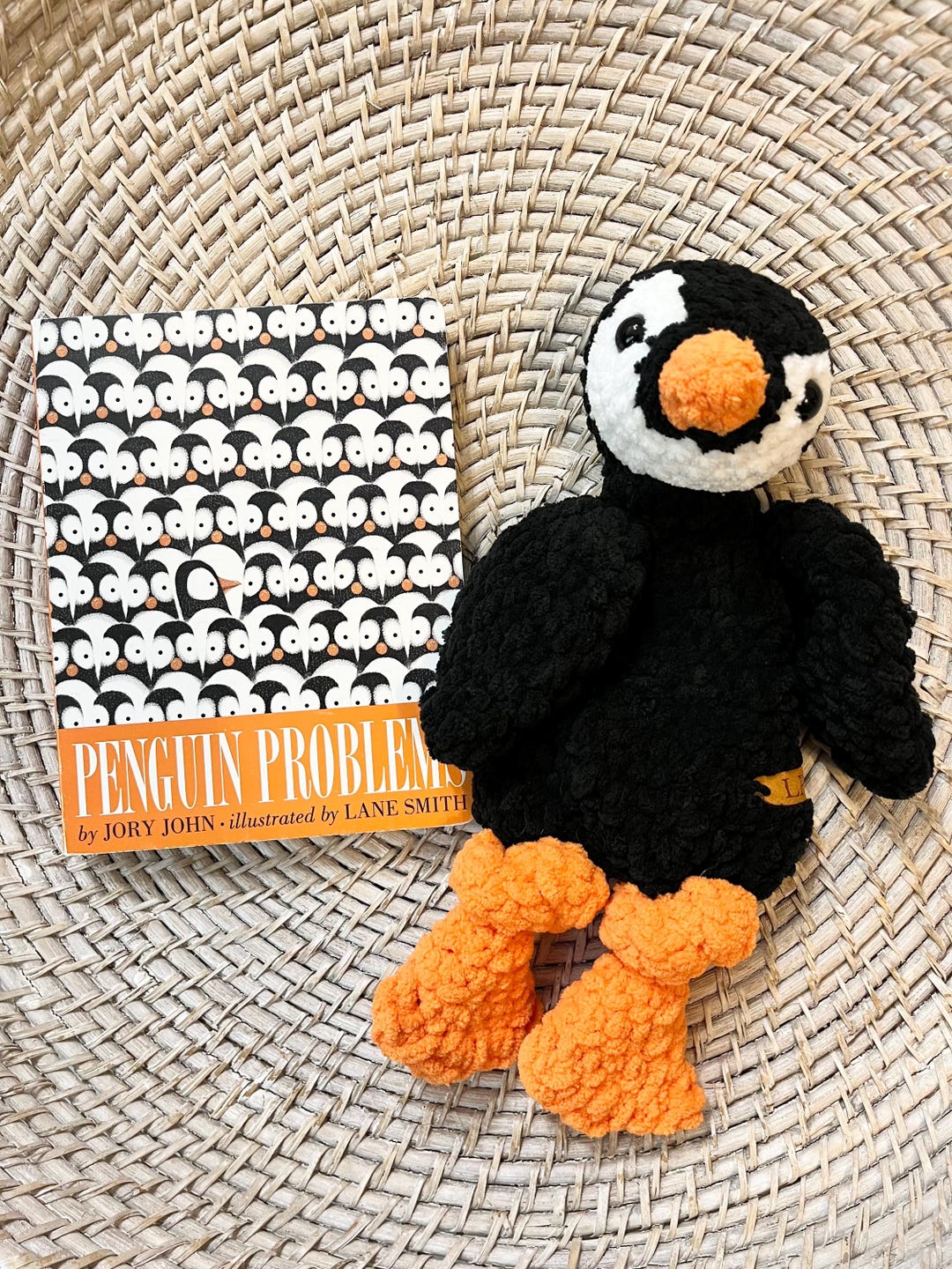Crochet Penguin Plushie – Inspired by Penguin Problems by Jory John ...