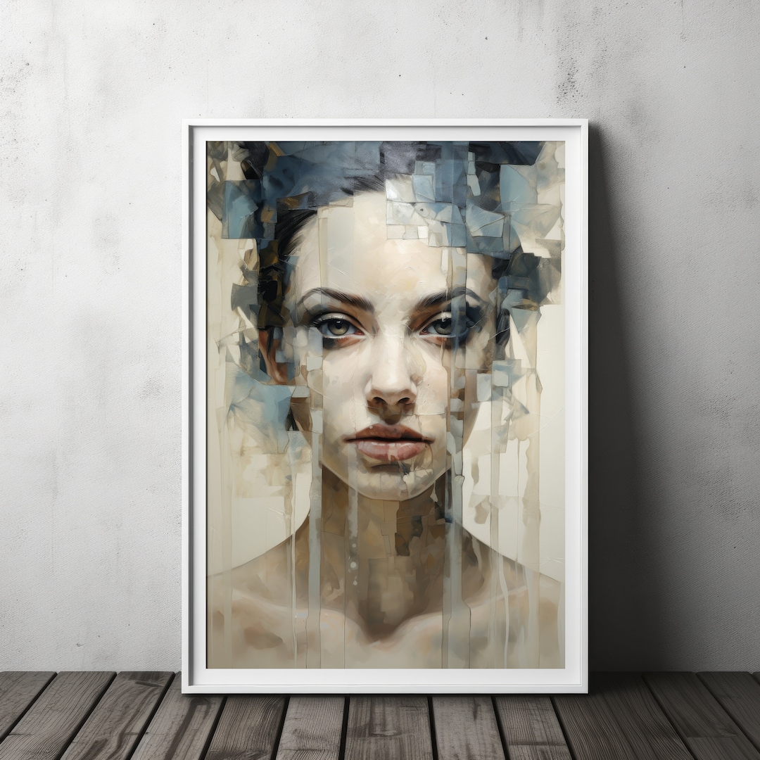 Modern Fusion Art: Digital Printable Art - Instant Download for Unique ...