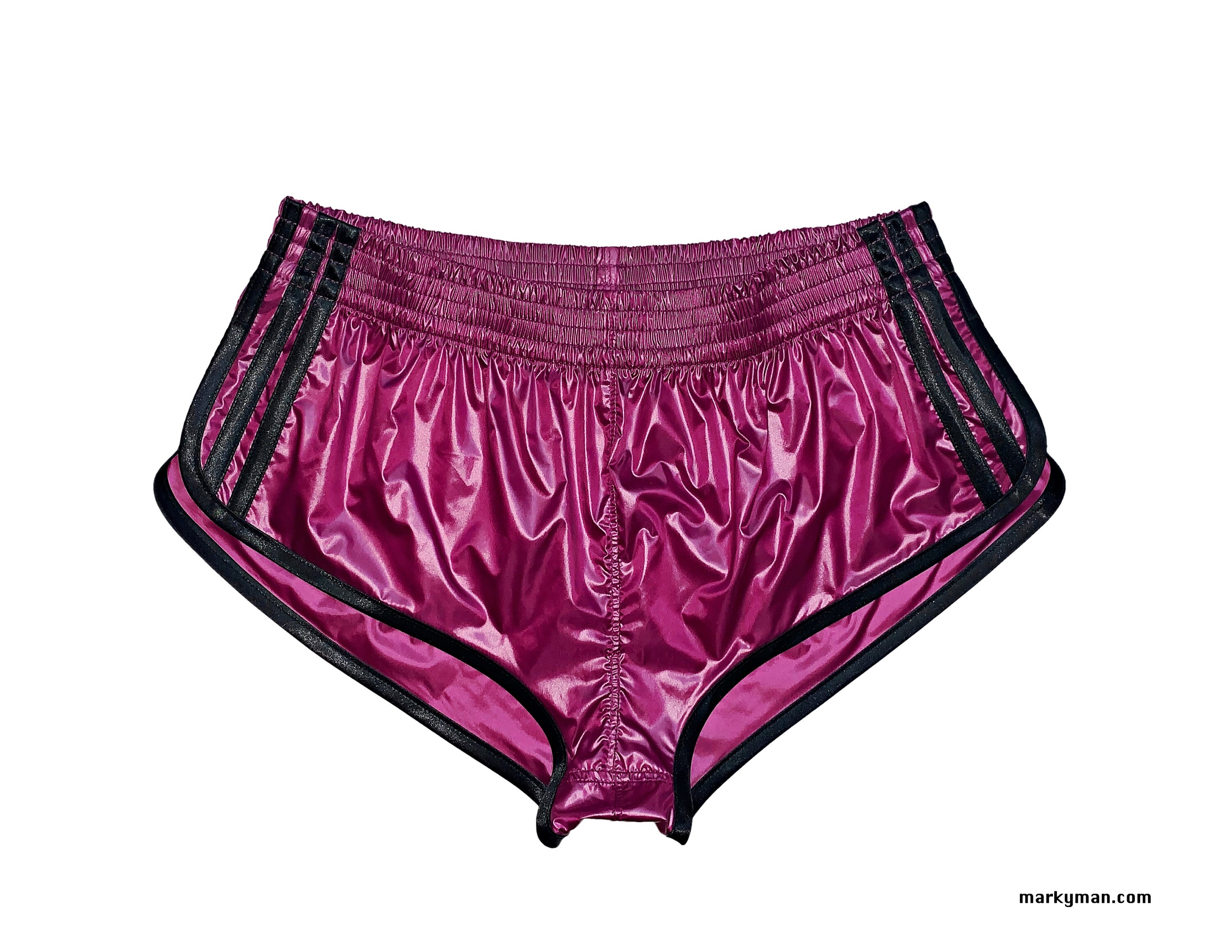 Racer Shorts M 2.0 Extra Short Wetlook Polyamide Sport Shorts Shiny ...