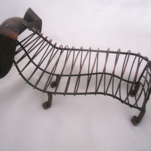 Dog Wire Sculpture. Metal Wire Figurine. Dog Art. Animal Art Gift ...