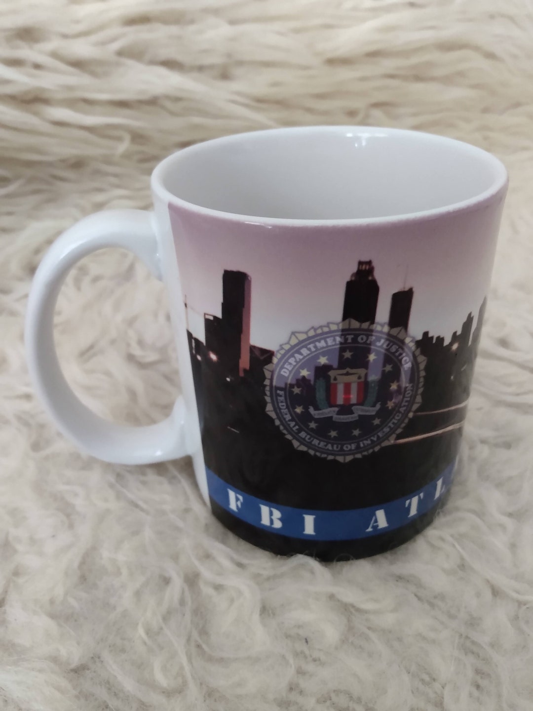 Vintage Mug FBI Atlanta Division, Department of Justice FBI Mug ...