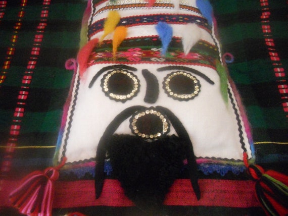 Bulgarian Ritual Magic Mask. Traditional Ethnic Folk Art Wall - Etsy
