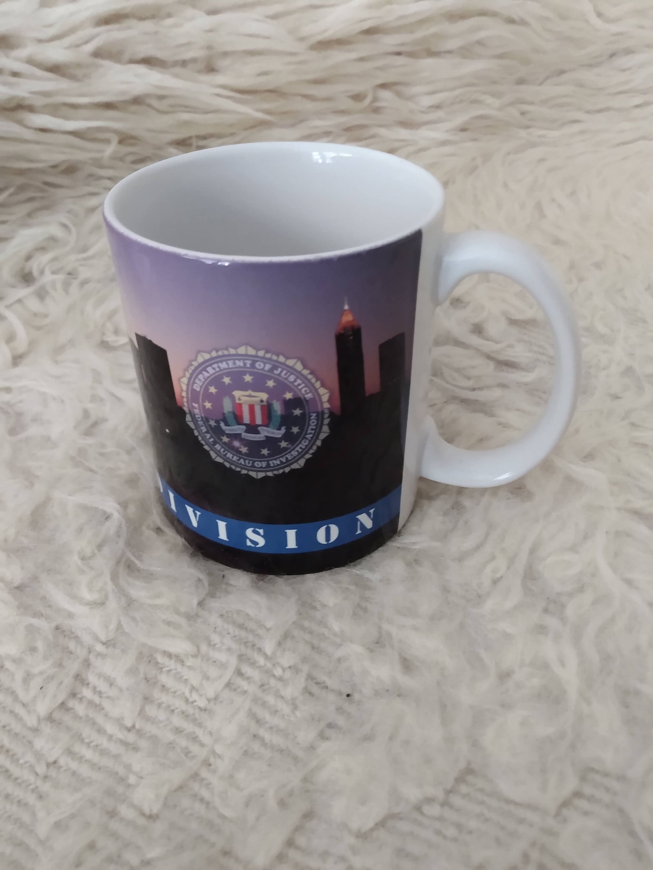 Vintage Mug FBI Atlanta Division, Department of Justice FBI Mug ...