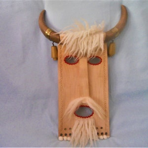 Traditional Ethnic Folk Art Wall Wooden Panel. Bulgarian Ritual Magic ...