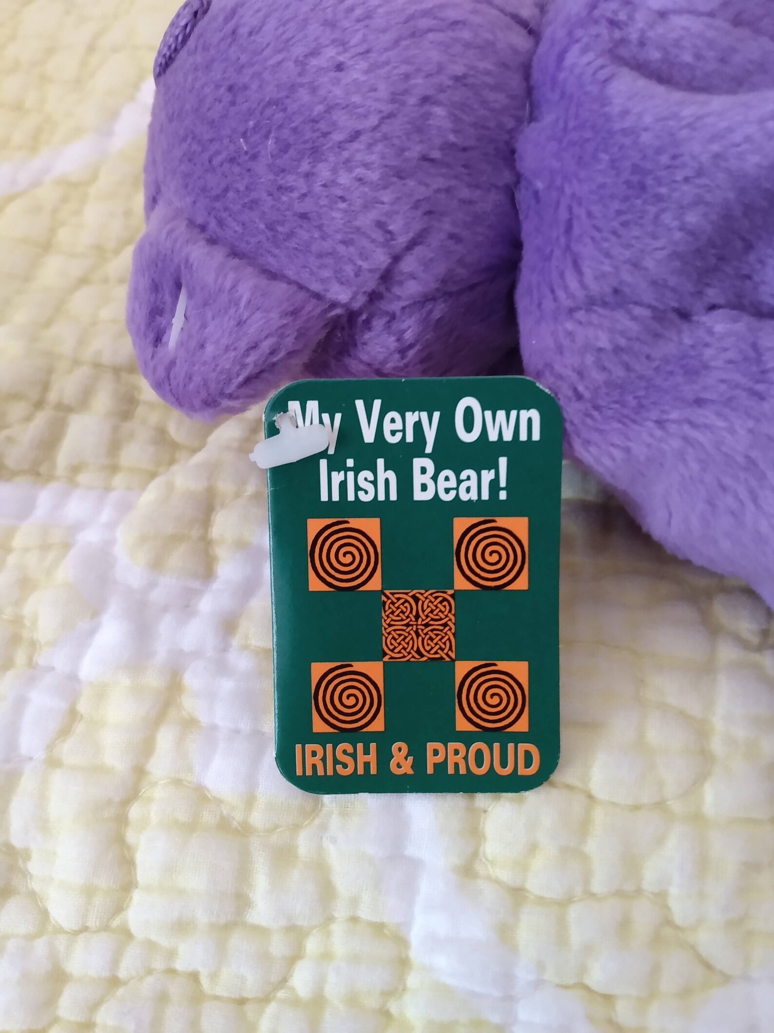 Vintage Irish Teddy Bear. My Very Own Irish Bear. Irish and | Etsy