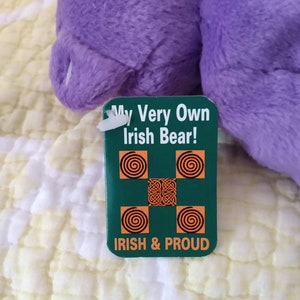 Vintage Irish Teddy Bear. My Very Own Irish Bear. Irish and Proud ...