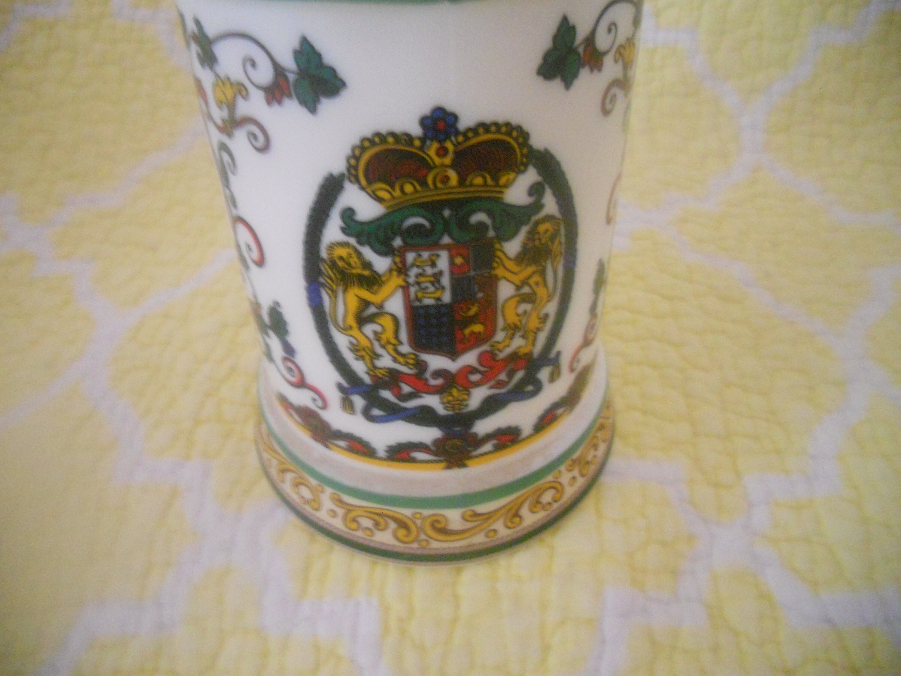 Vintage BMF Bierseidel Lidded Beer Stein. Original Milk Glass Beer Mug ...