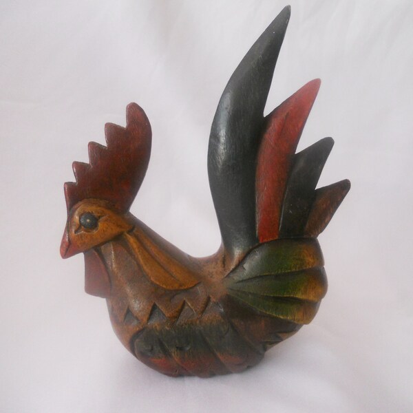 Wood Rooster - Etsy