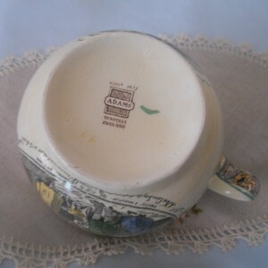 Vintage Adams Tunstall England Big Teacup. Adams Pottery. Ceramic Art ...