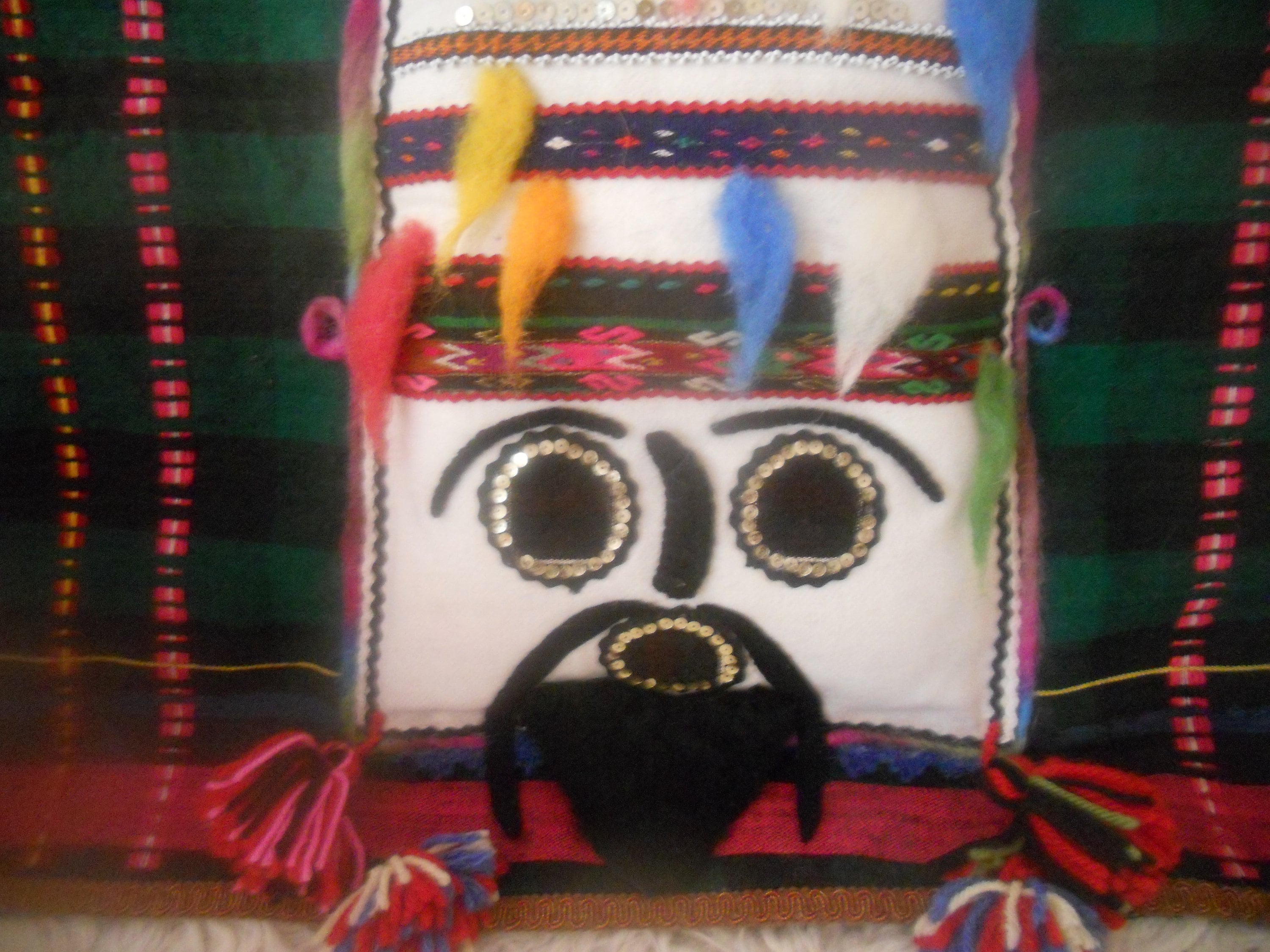 Bulgarian Ritual Magic Mask. Traditional Ethnic Folk Art Wall - Etsy