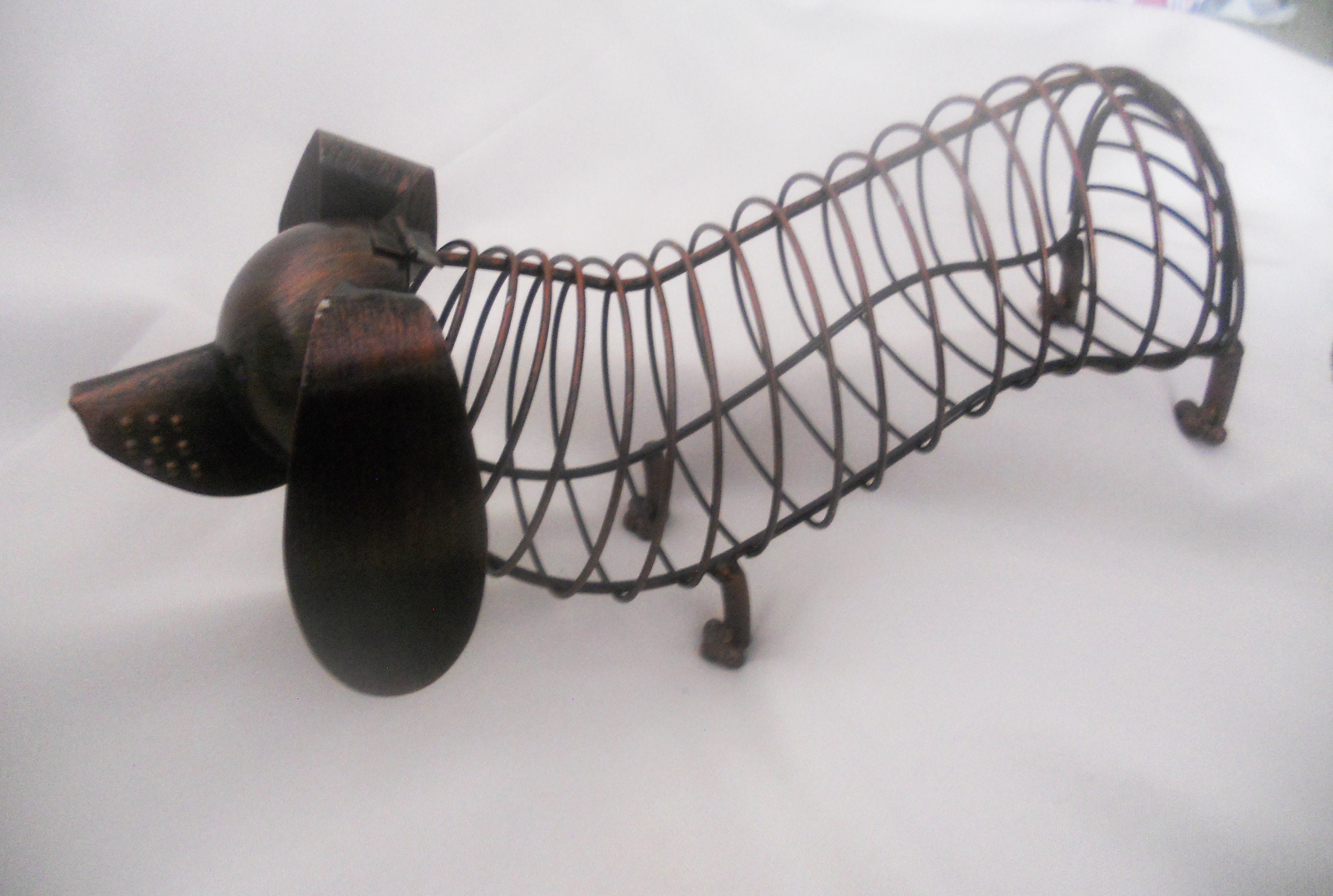 Dog Wire Sculpture. Metal Wire Figurine. Dog Art. Animal Art Gift ...
