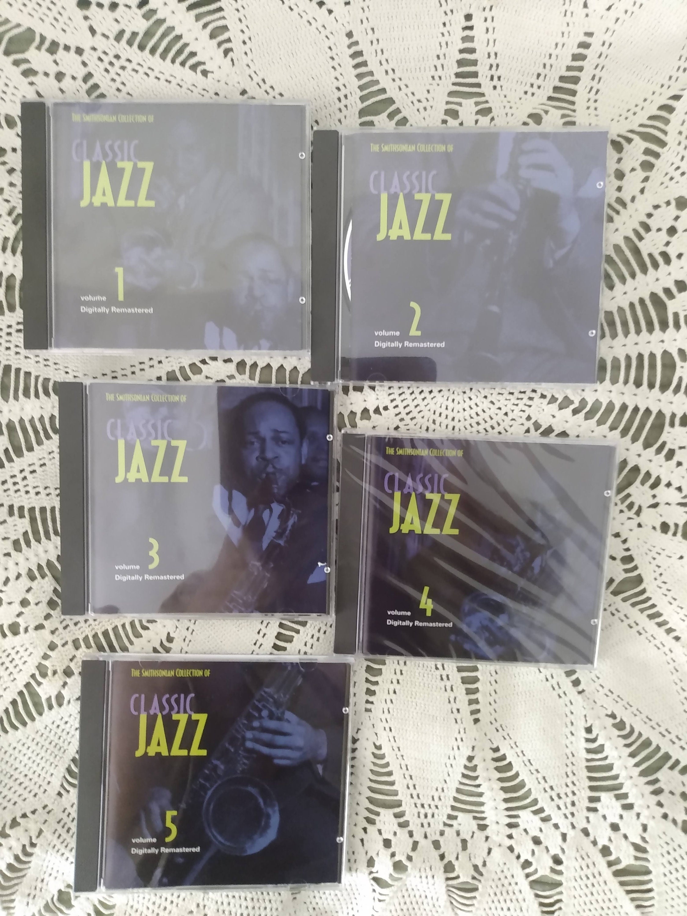 The Smithsonian Collection of Classic Jazz 5 Cds Box Set. Digitally ...