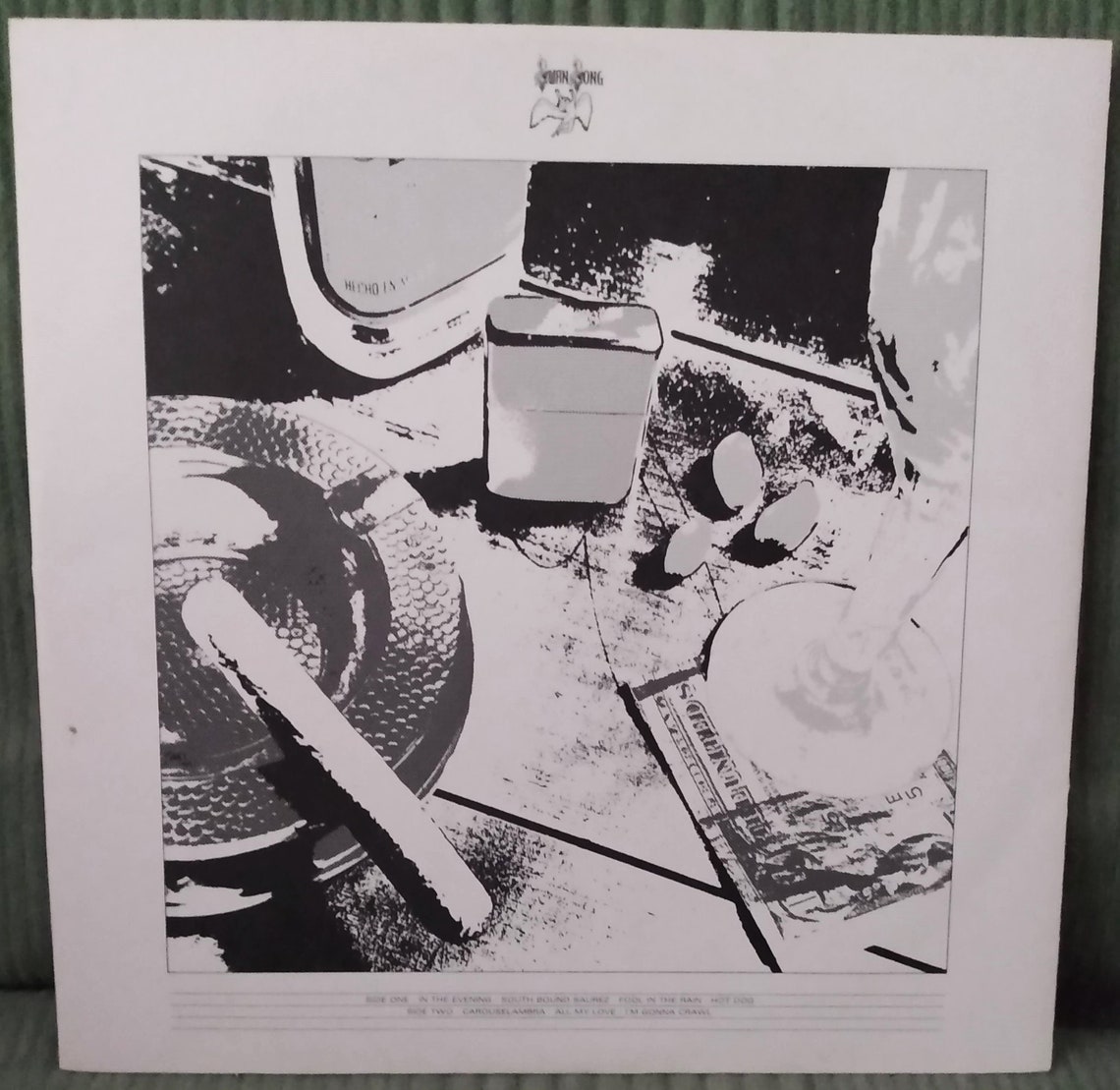 Led Zeppelin in Through the Out Door Swan Song Records Vintage U.S. LP ...