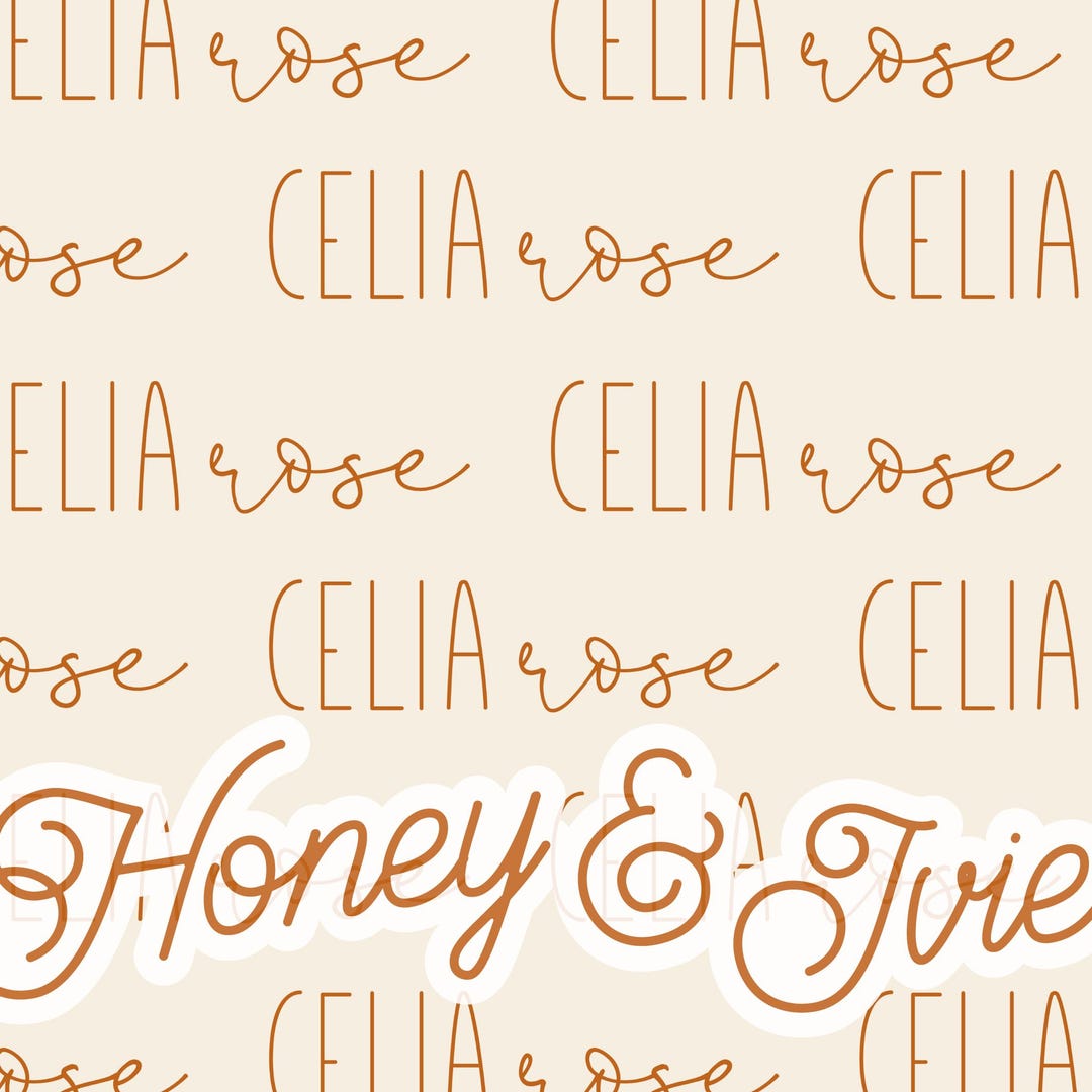 Seamless Name File. Personalized Seamless Name Pattern. Custom Name ...