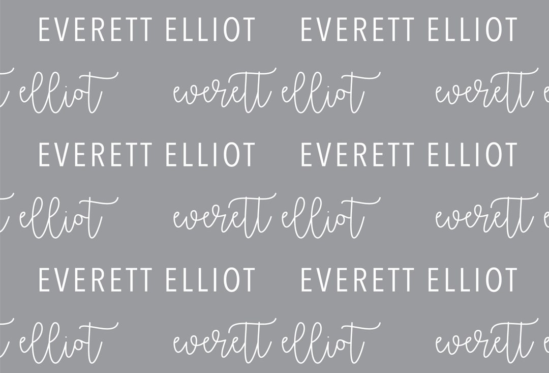 Seamless Name File. Personalized Seamless Name Pattern. Custom - Etsy