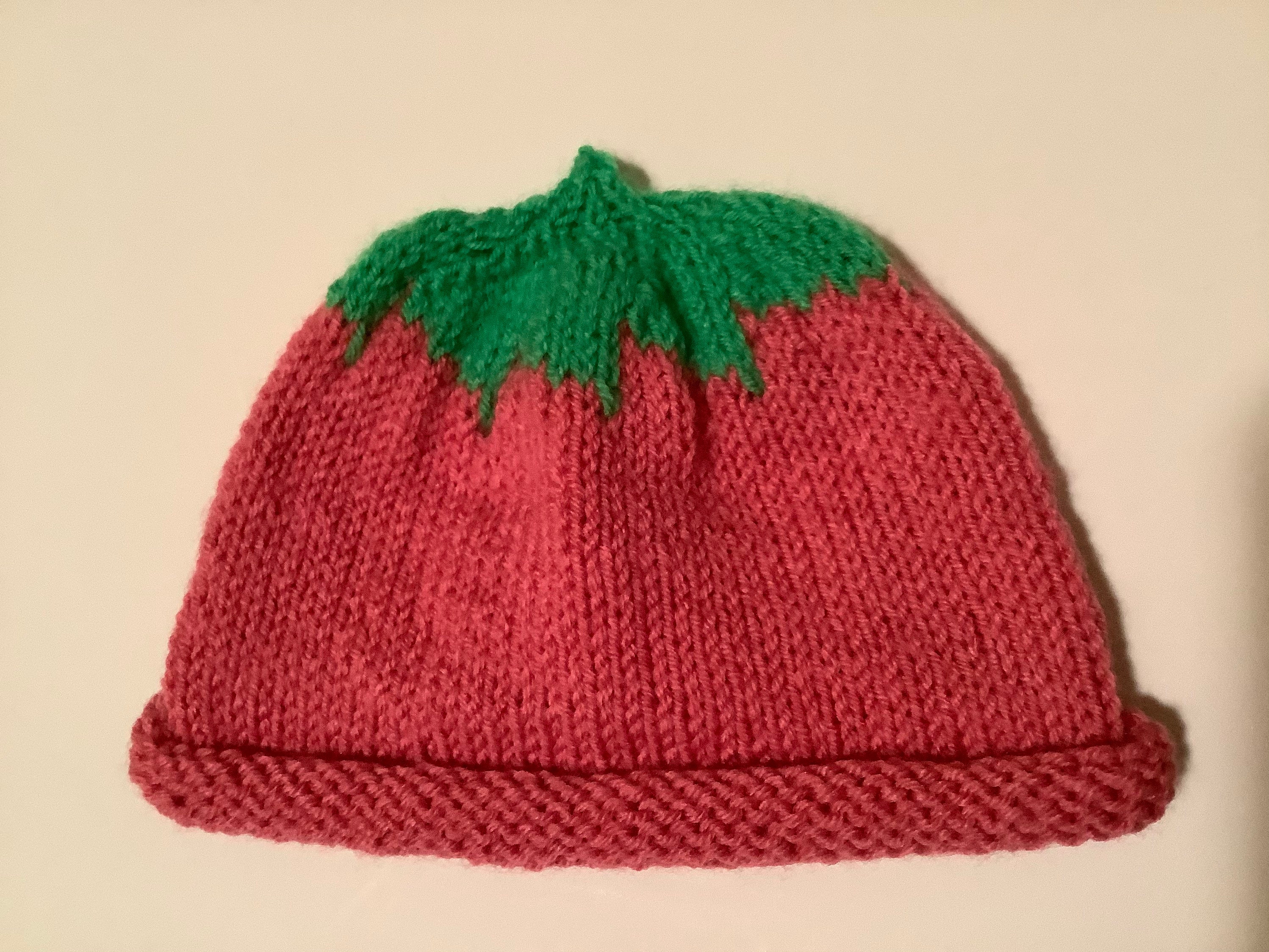Knitted Baby Fruit Caps - Etsy