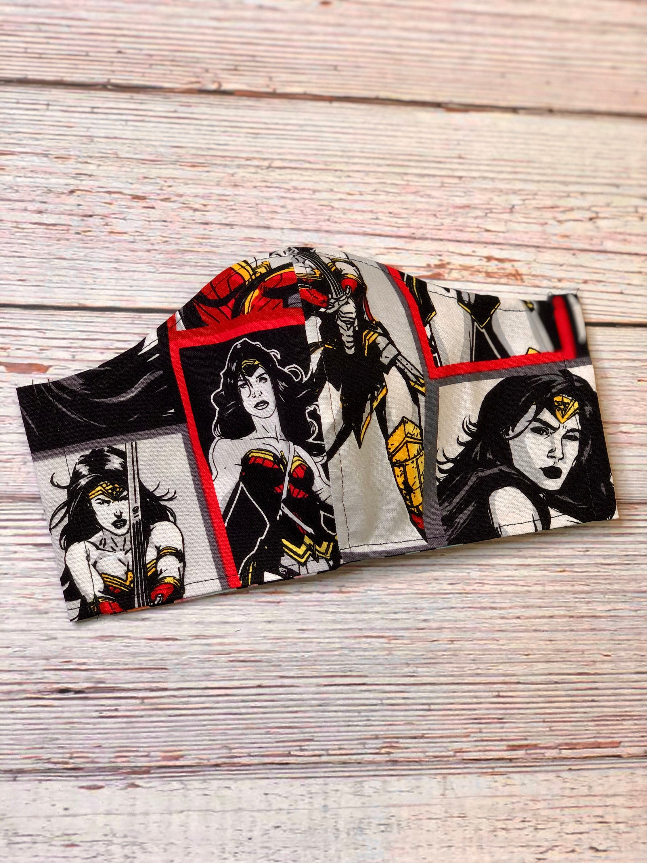 Face Mask DC Comics™ Fabrics - Etsy