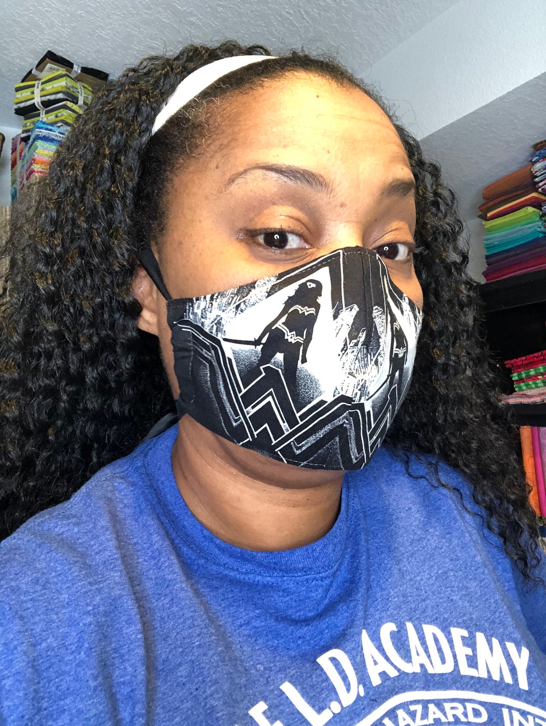 Face Mask DC Comics™ Fabrics - Etsy