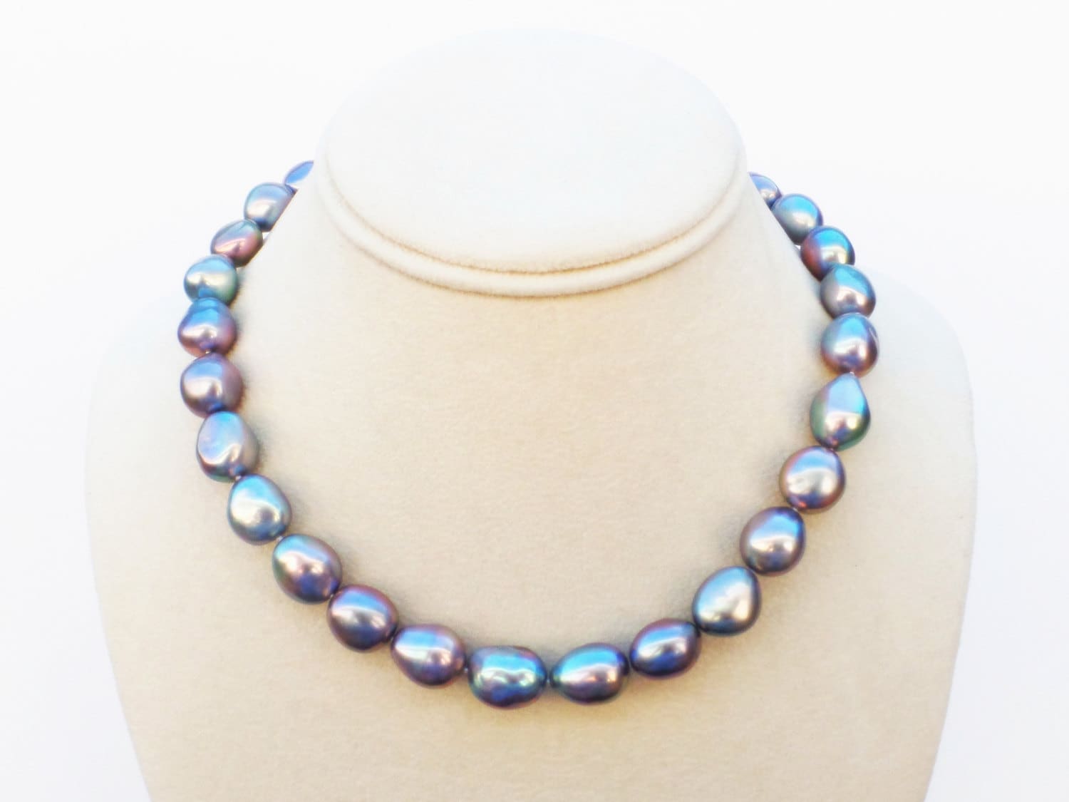 Large Pearl Necklace Big Pearl Necklacegift for - Etsy