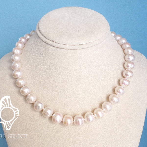Large Pearl Necklace - Etsy