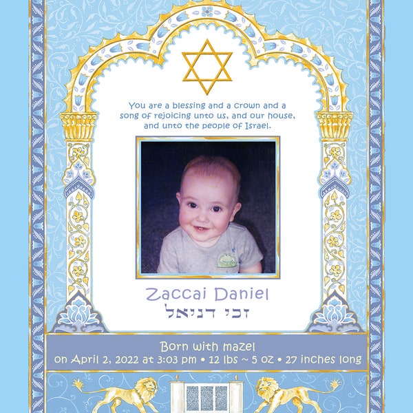 Brit Milah Announcement - Etsy