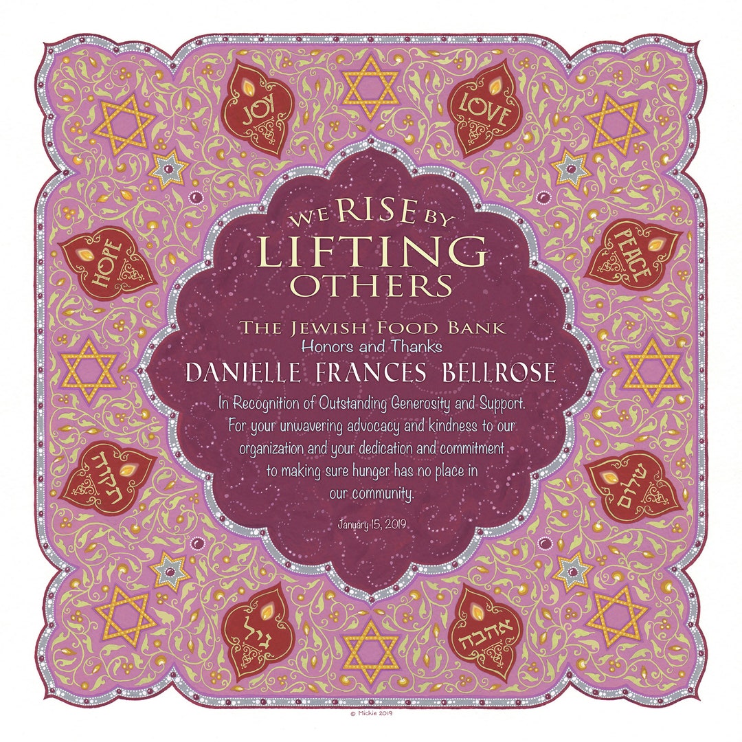 Personalized Certificate Appreciation Award Honoree Thank You Gratitude ...