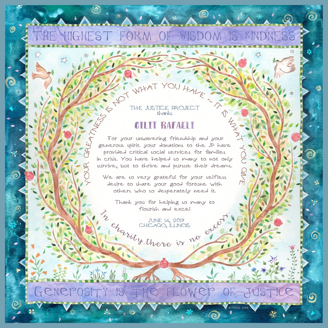 Personalized Certificate Appreciation Award Honoree Thank You Gratitude ...