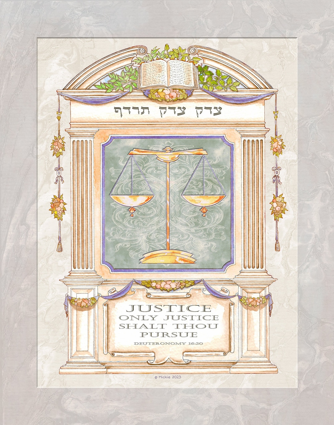 Gift for Lawyer Office Decor Justice Attorney Graduate Lawyers Creed ...