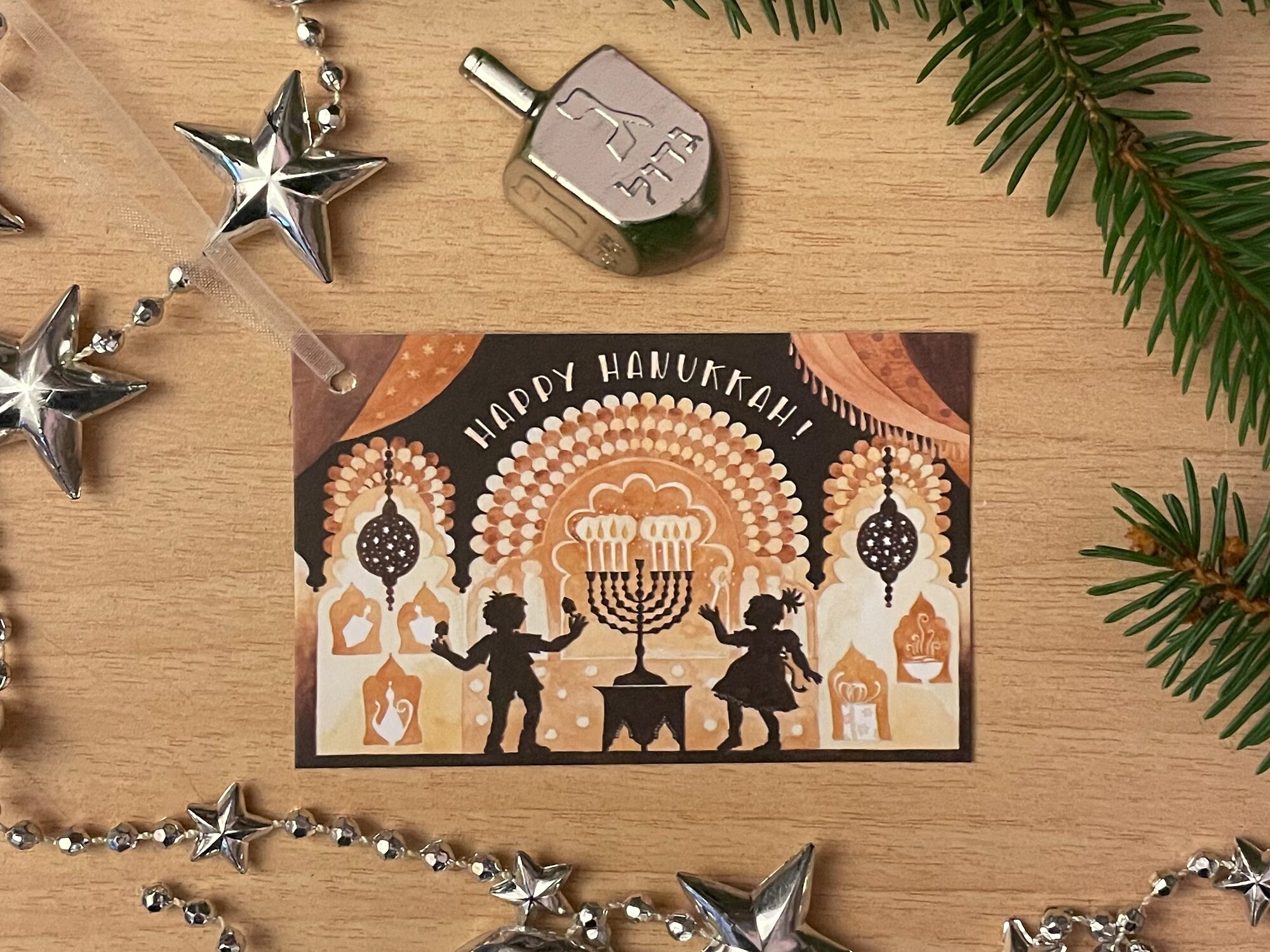 Hanukkah Gift Tags Set of 10 Happy Chanukah To-from Labels Decorative ...