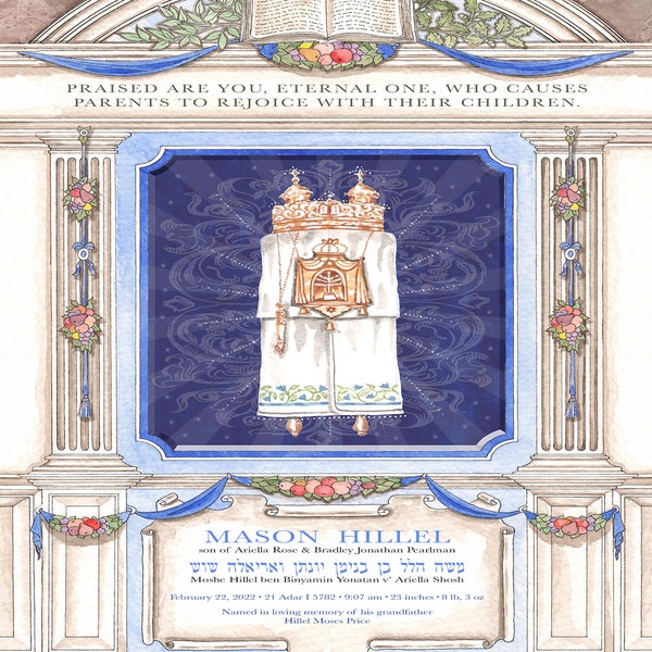 Brit Milah Card - Etsy