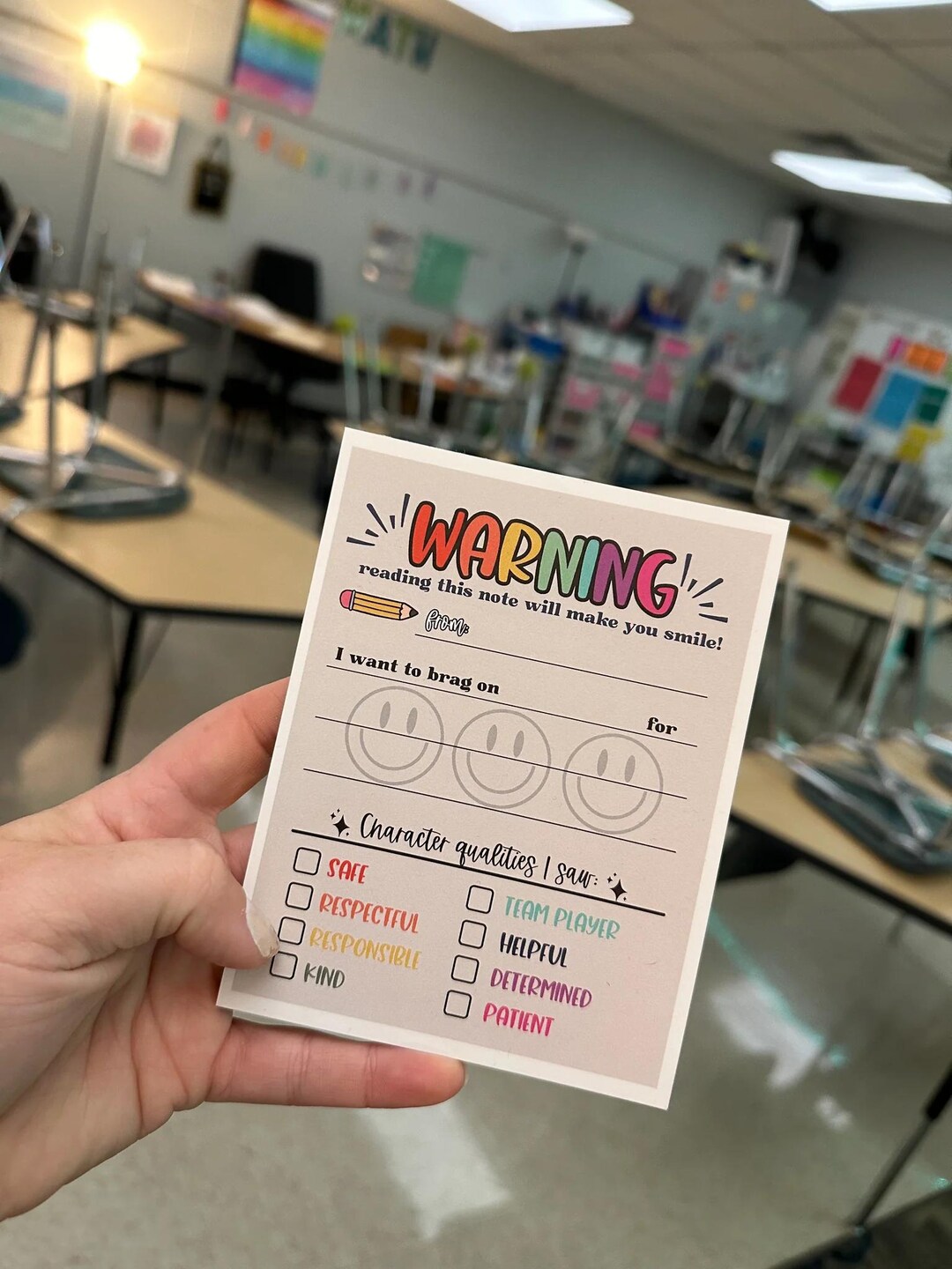 Teacher Student Note Home Notepad - Etsy