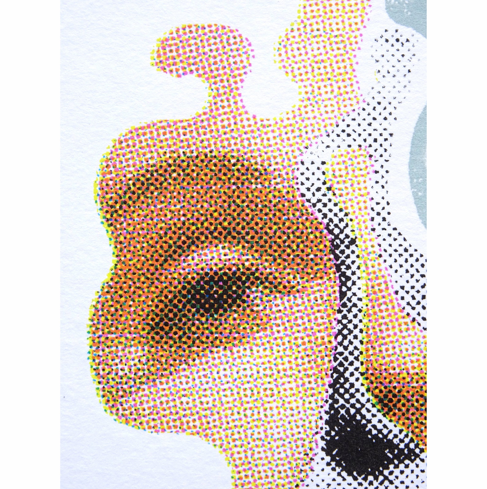 Collage 5 CMYK Screenprint - Etsy