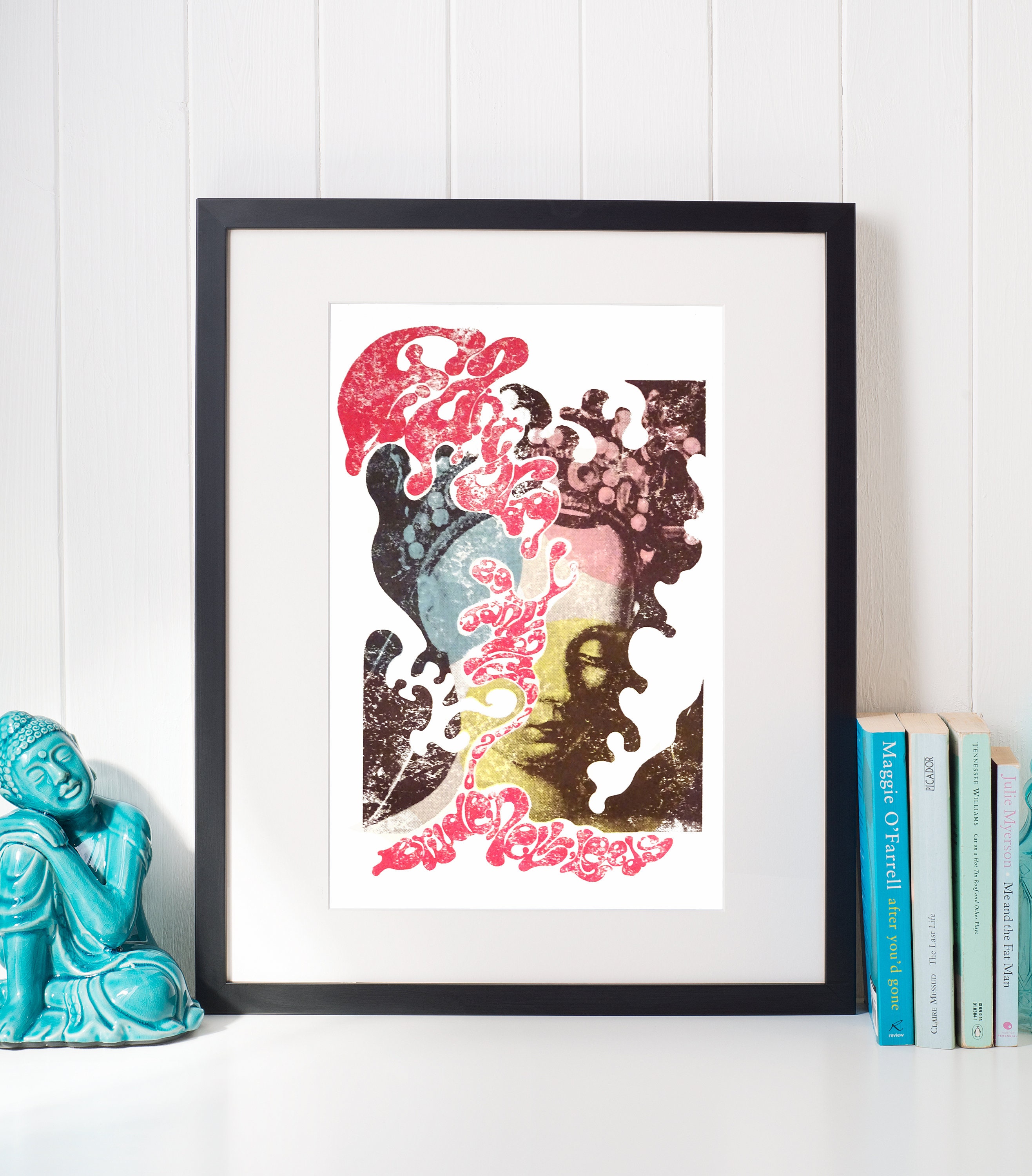 Giant Drag Screenprint Gig Poster - Etsy