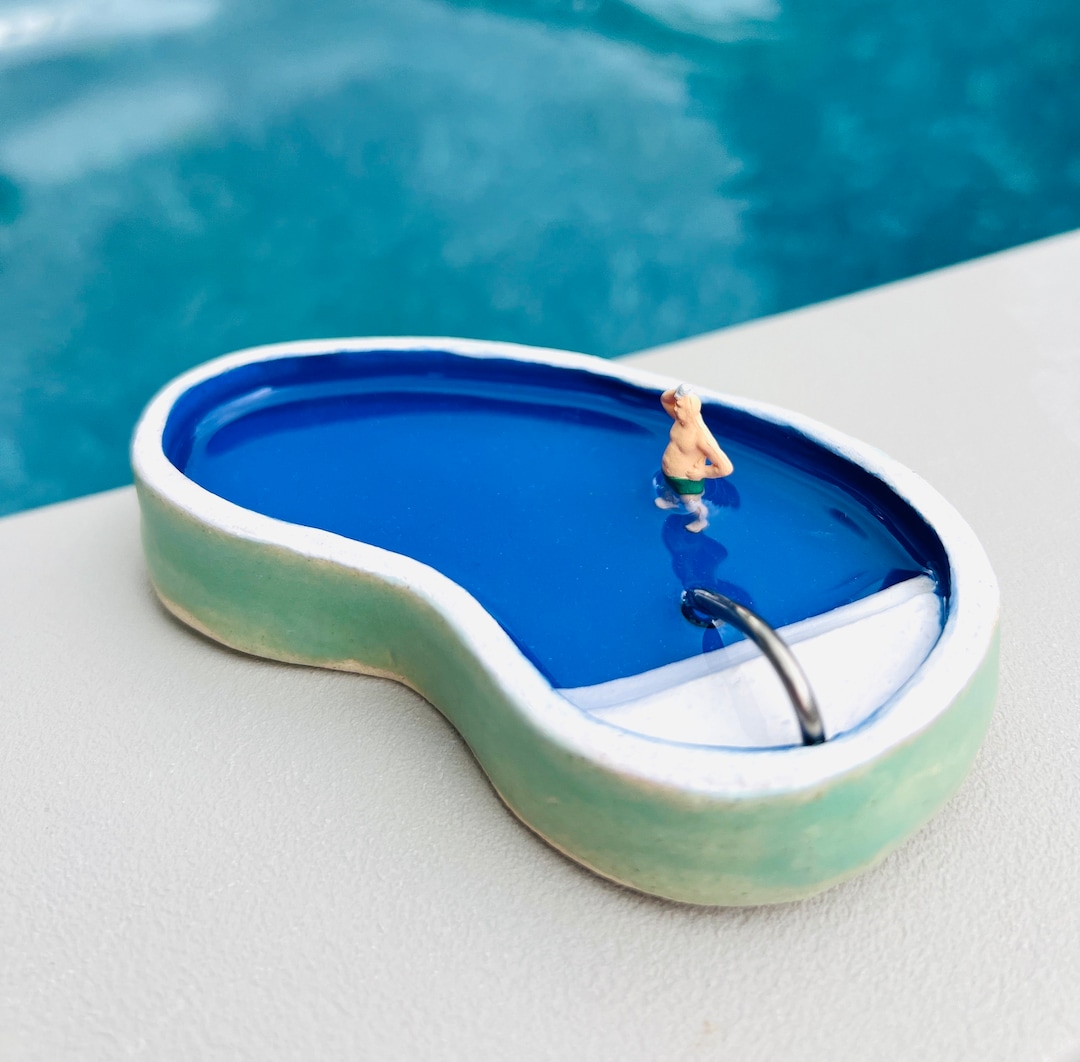 Mini Swimming Pool Ceramic Cool Pool #232 - Etsy