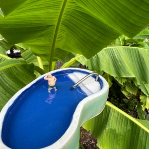 Mini Swimming Pool Ceramic Cool Pool #232 - Etsy