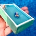 Miniature #257 Swimming Pool Sculpture Ceramic Cool Pool #257 - Etsy