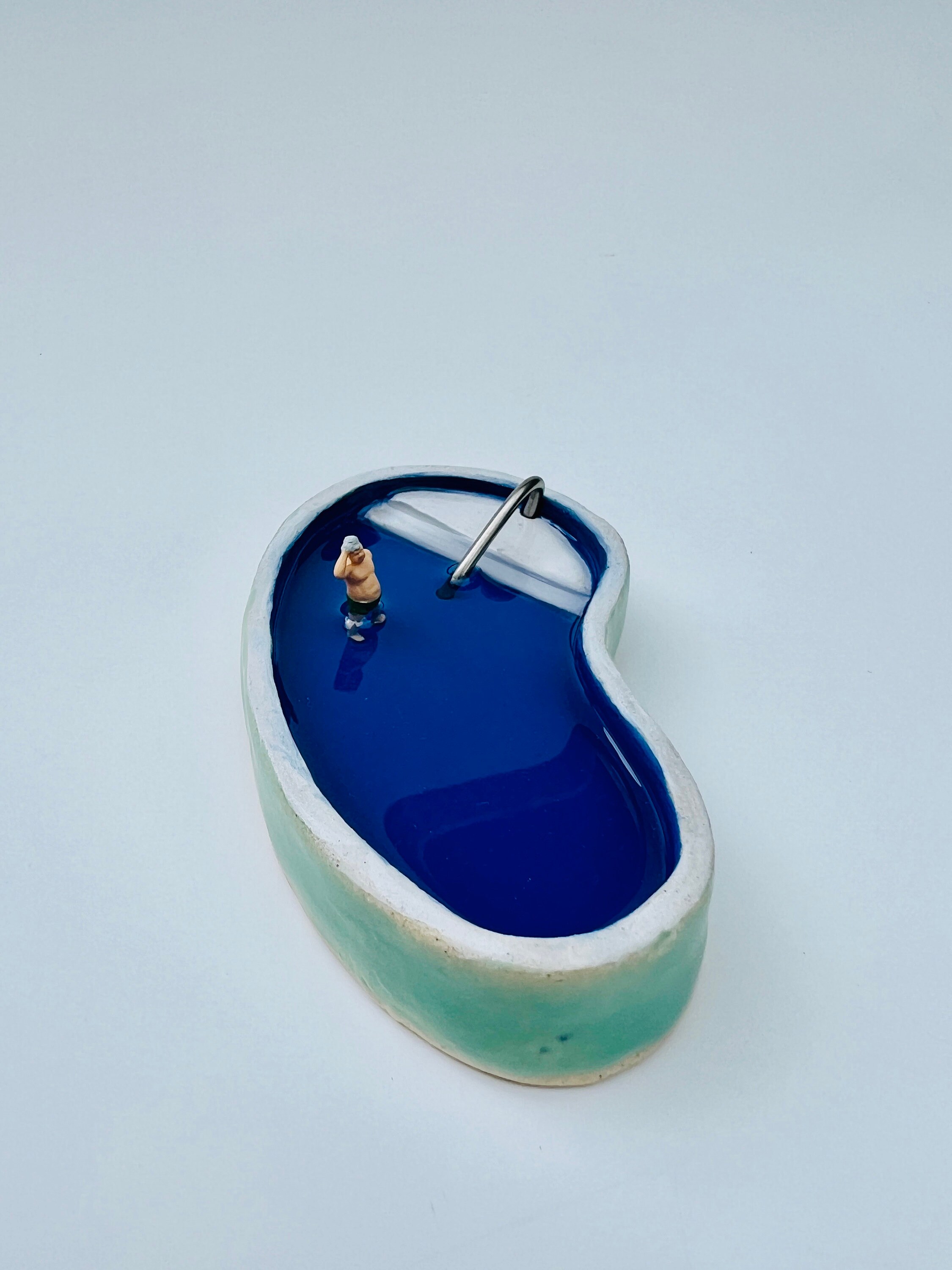 Mini Swimming Pool Ceramic Cool Pool #232 - Etsy