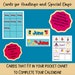 June Calendar Numbers | Printable Pocket Chart Cards - Etsy